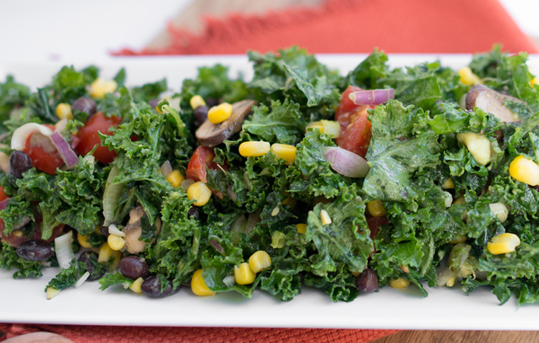 Southwestern Kale Salad | DrFuhrman.com