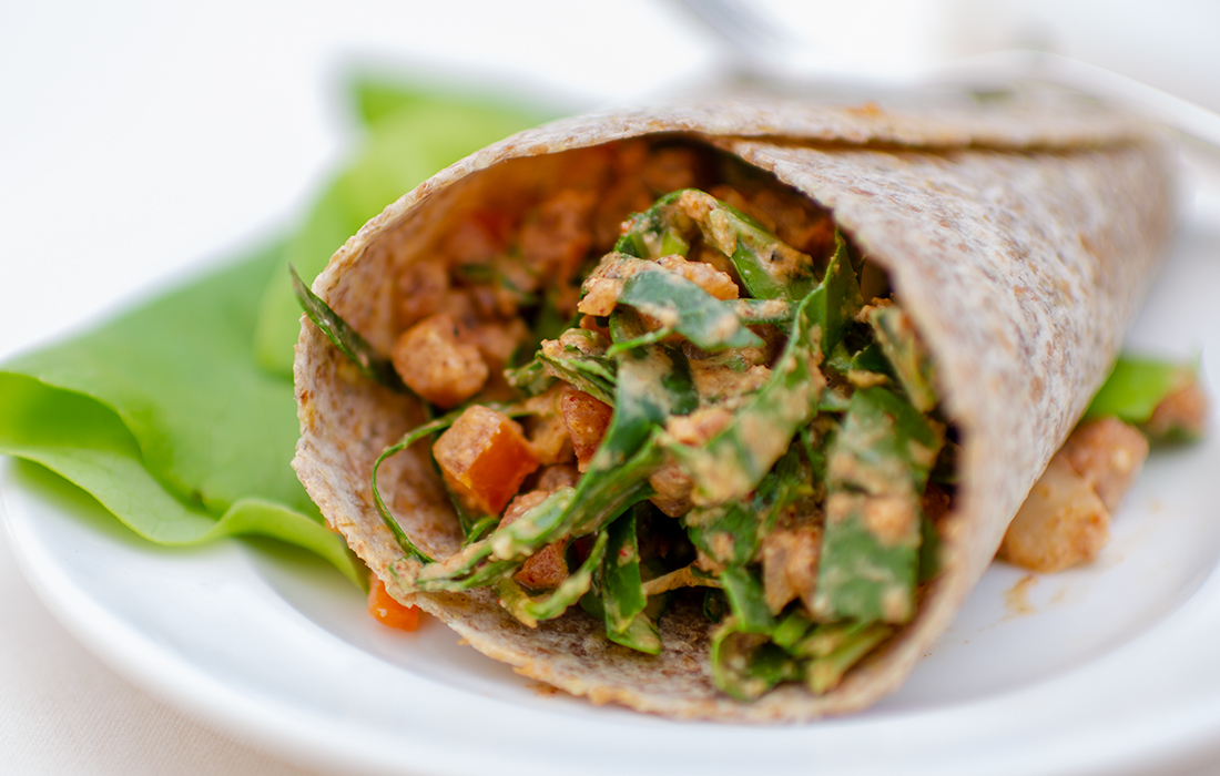 Fiesta Stuffer Wrap | DrFuhrman.com