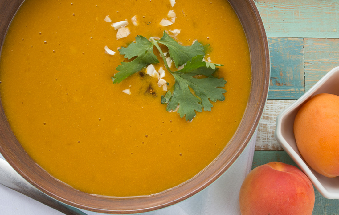 Red Lentil Apricot Soup | DrFuhrman.com