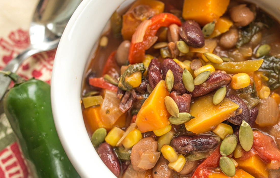Three Sisters Harvest Stew | DrFuhrman.com