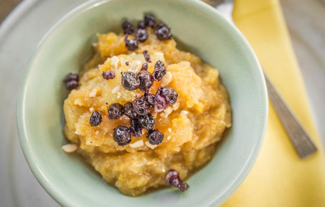Butternut Blueberry Breakfast | DrFuhrman.com