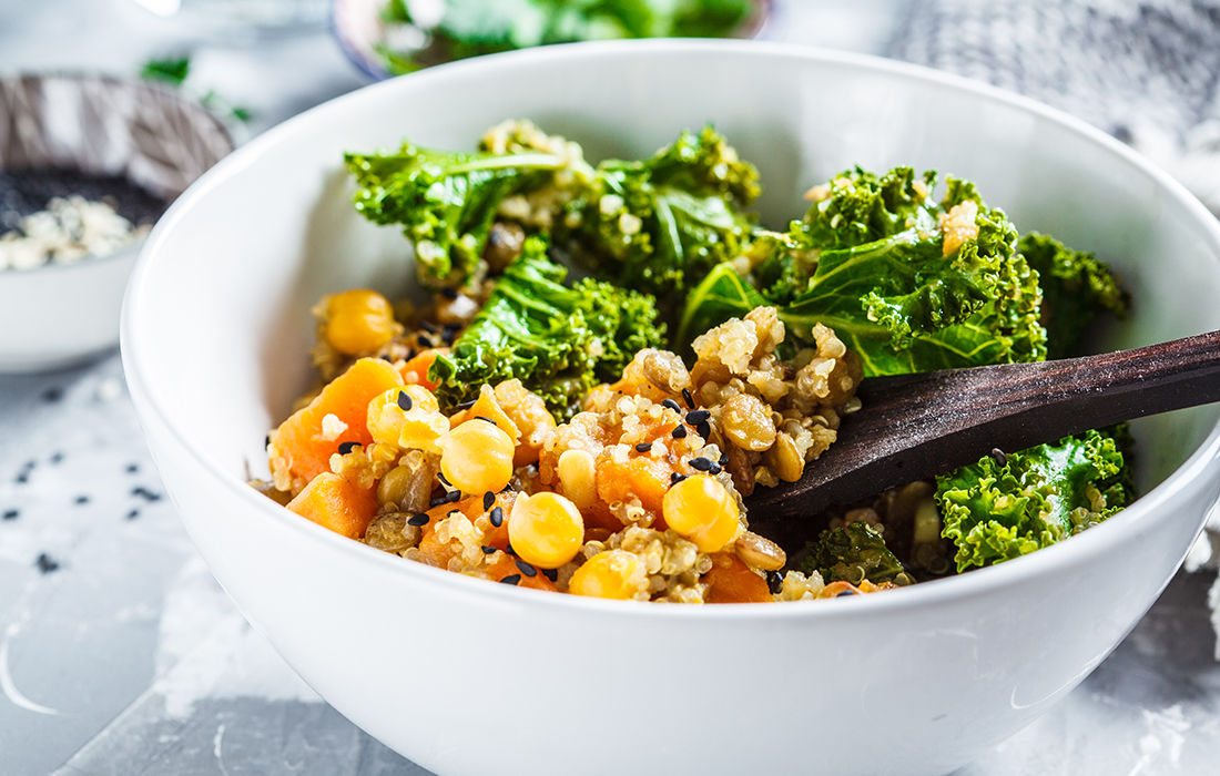 Green Grain Bowl | DrFuhrman.com