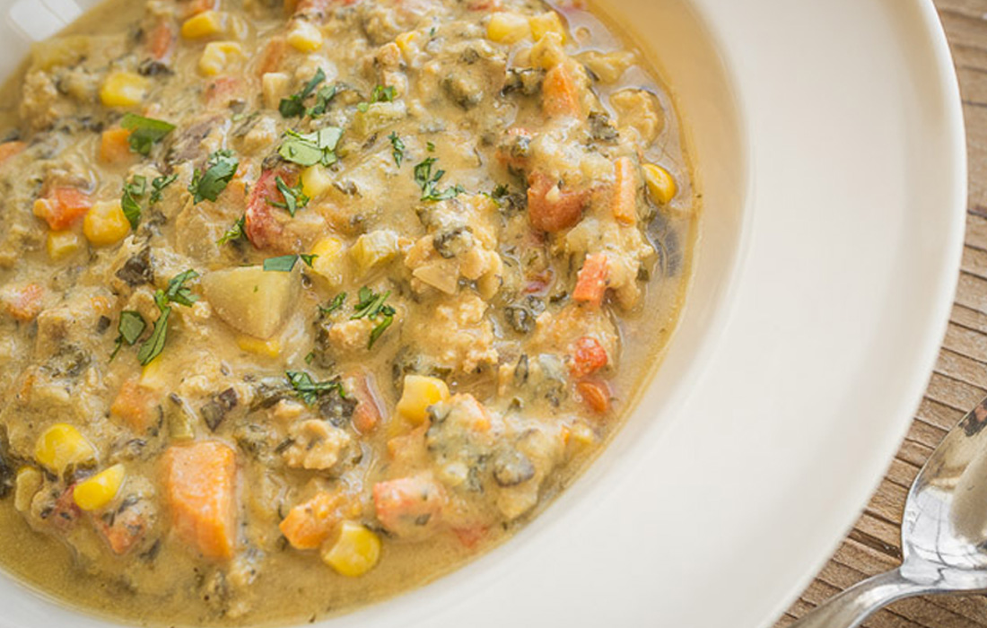 Chef James' New England Clam-less Chowder | DrFuhrman.com