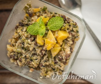 Mango, Coconut and Quinoa Breakfast Pudding | DrFuhrman.com