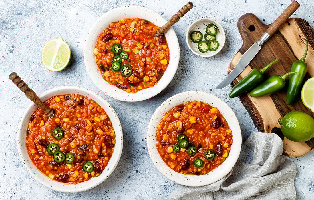Red Lentil Chili | DrFuhrman.com
