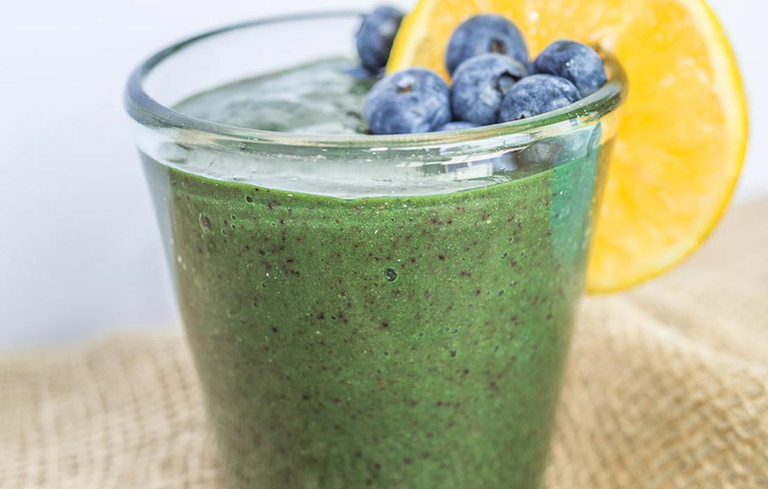 Blueberry Orange Smoothie | DrFuhrman.com