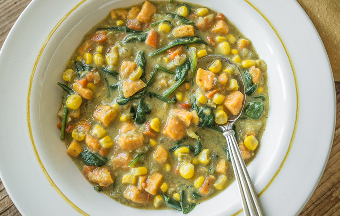 Quick Corn Stew | DrFuhrman.com