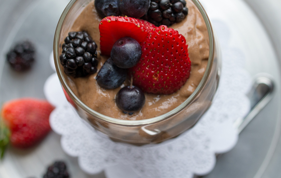 Chocolate Almond Pudding | DrFuhrman.com