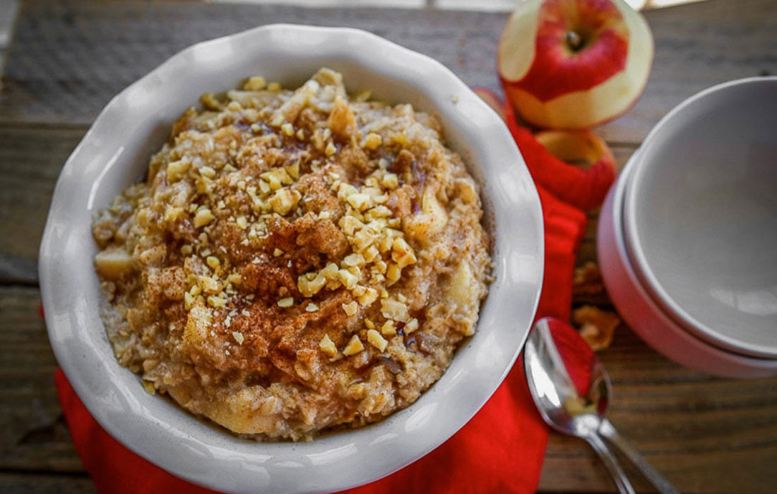 Apple Pie Oatmeal | DrFuhrman.com
