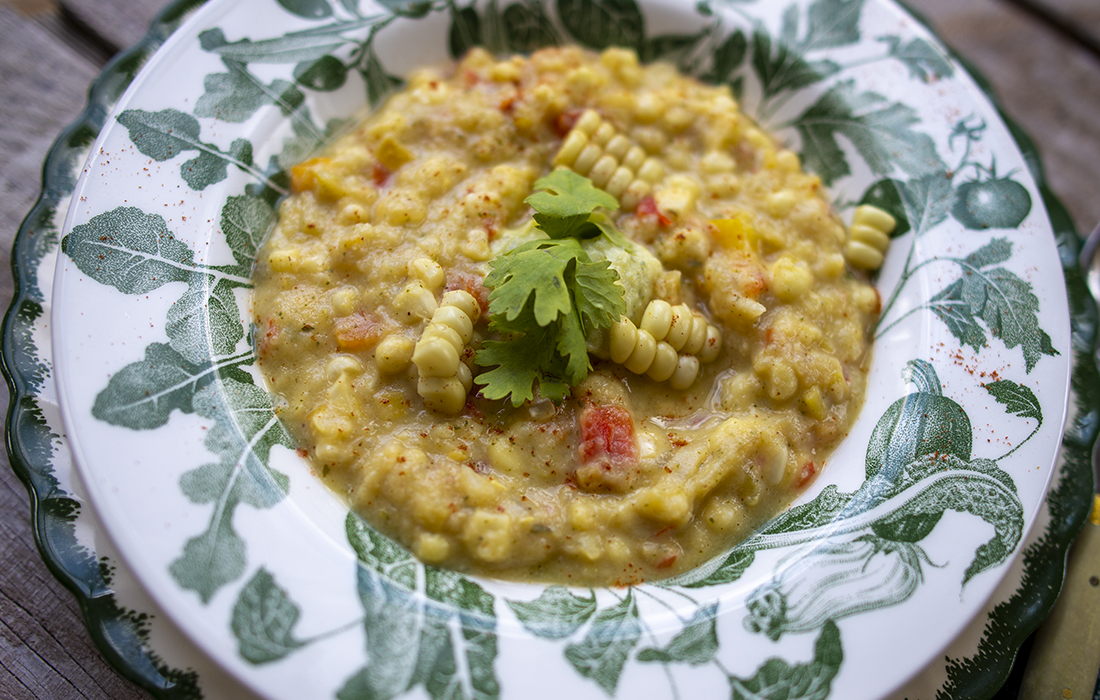 Summer Vegetable Corn Chowder | DrFuhrman.com