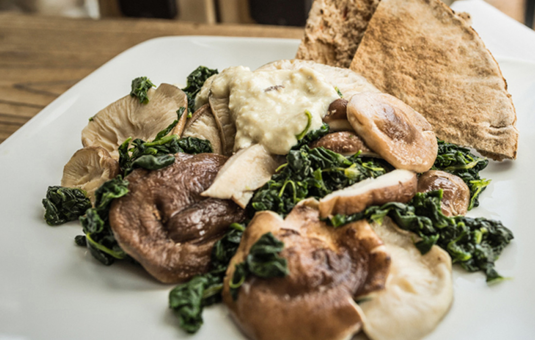 Oyster Mushrooms Rockefeller | DrFuhrman.com